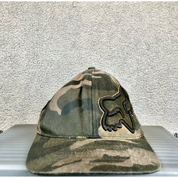 Fox | Accessories | Y2k Fox Racing Camouflage Flex Fit Hat Cap Adult ...